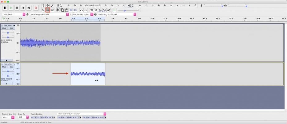 How to make a seamless loop in Audacity - Game Dev Beginner