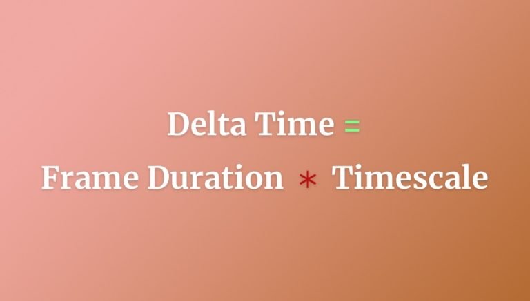 How to use Delta Time in Unity (and when not to)