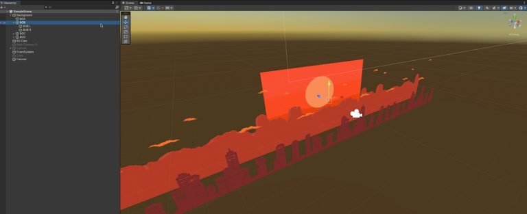 How to add a background image in Unity